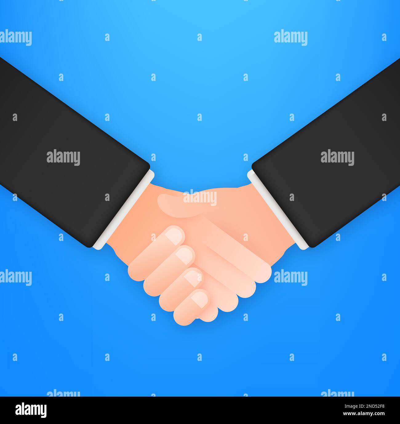 Shaking hands. Contract agreement. Successful transaction. Vector stock ...