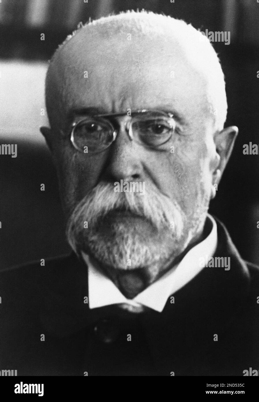 Tomas Garrigue Masaryk, sometimes known as Thomas Masaryk, the first ...