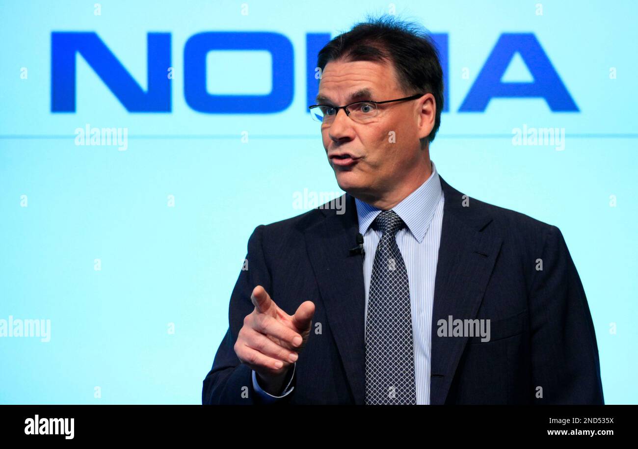 FILE - A Monday, May 24, 2010 photo from files of Olli-Pekka Kallasvuo ...