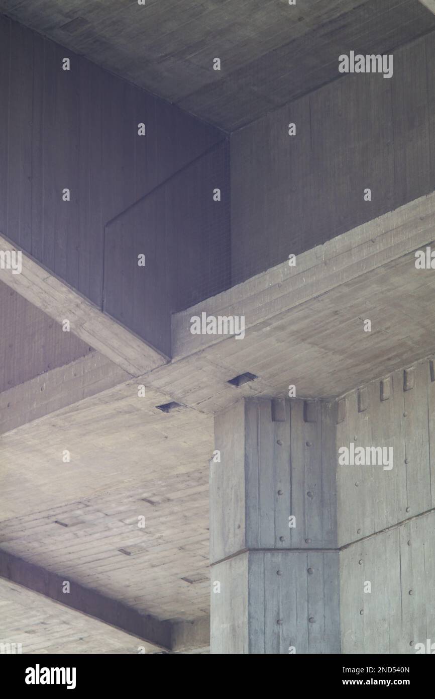 Brutalist concrete building by Amancio Williams Stock Photo - Alamy