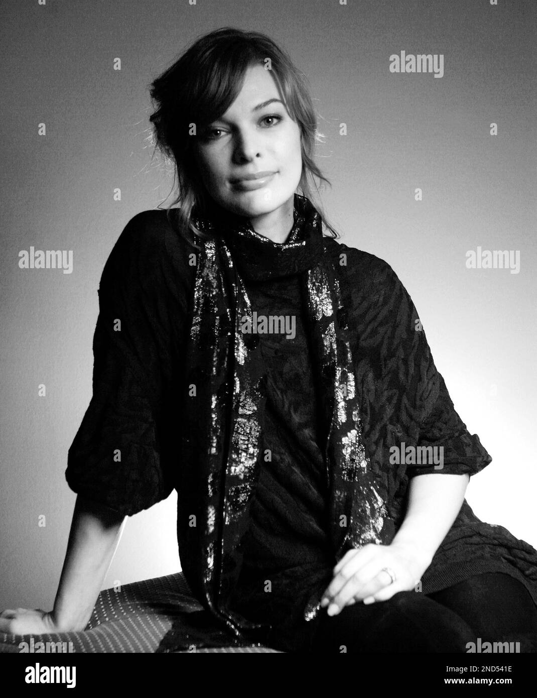 Actress Milla Jovovich of the film Stone poses for a portrait while ...