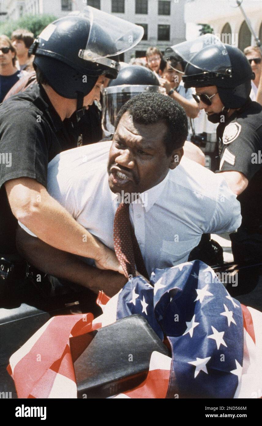 Unidentified man is arrested by police in Greensboro, North Carolina ...