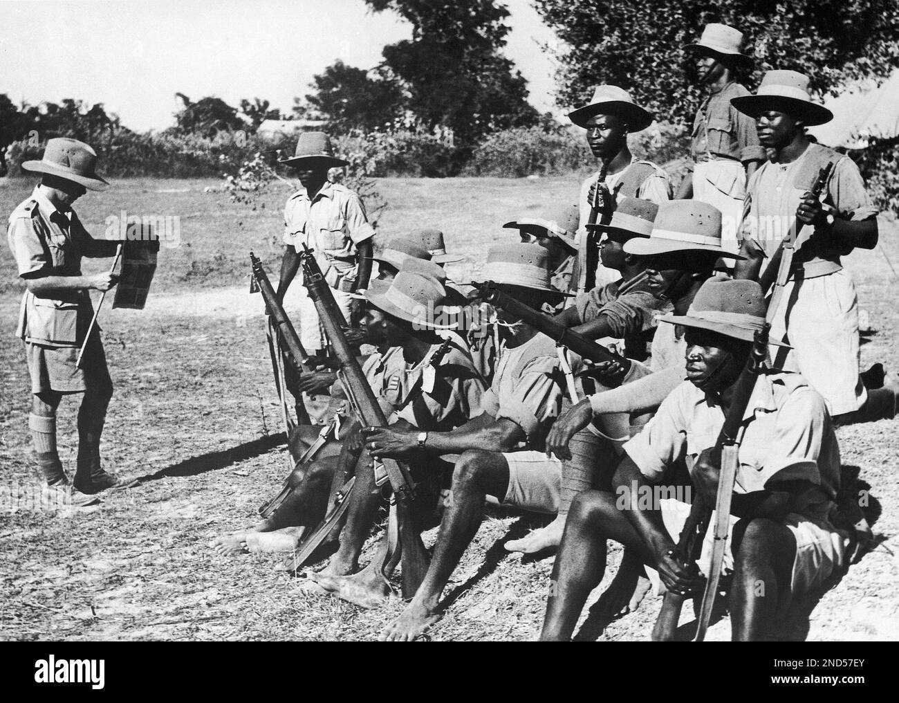 The Royal West African Frontier Force expedition which has arrived in India comprises thousands ...