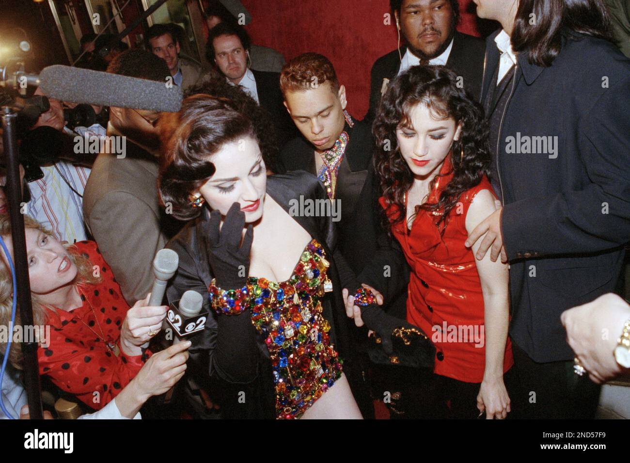 Madonna, the controversial singer and actress arrives at the premiere ...
