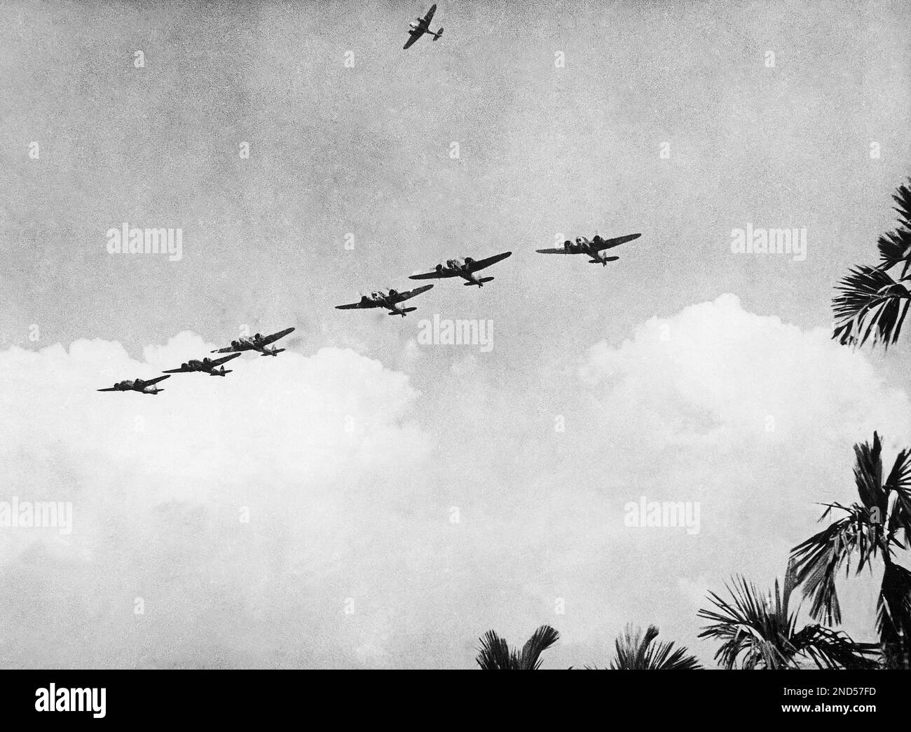 Carrying out constant sorties against the enemy from bases in India. R ...
