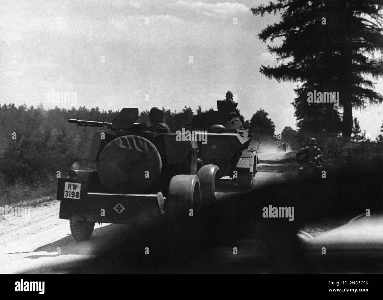 German tanks in shooting practice in Germany on July 29, 1935. (AP ...