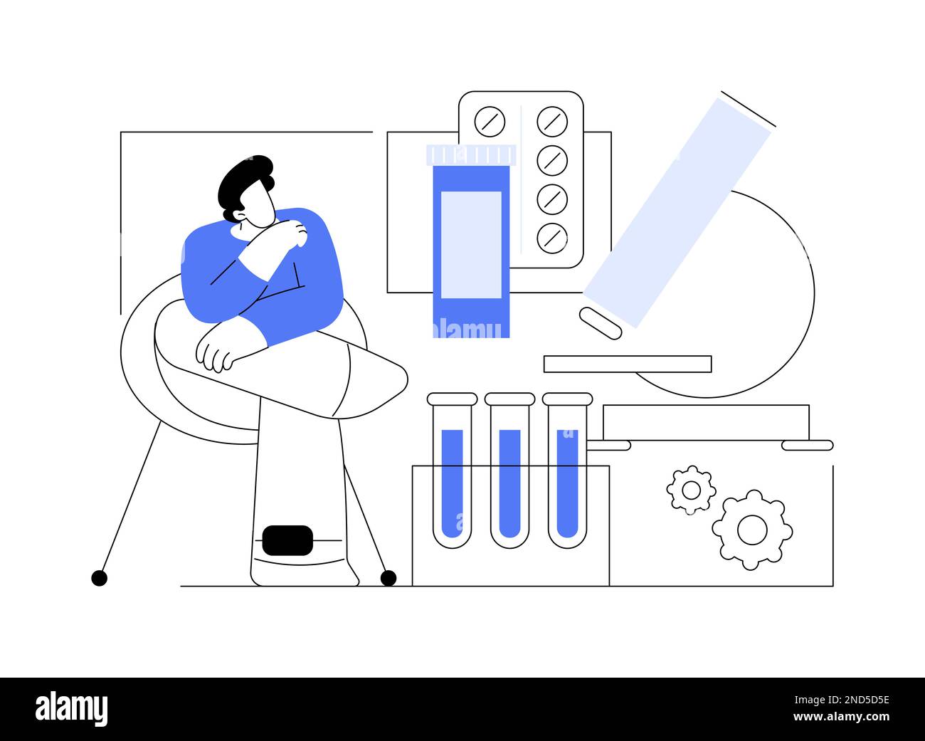 Drug Monitoring Abstract Concept Vector Illustration Stock Vector Image And Art Alamy
