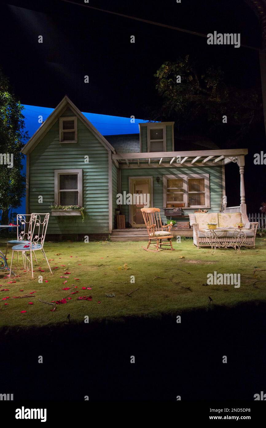 stage design for ALL MY SONS by Arthur Miller at The Old Vic, London ...