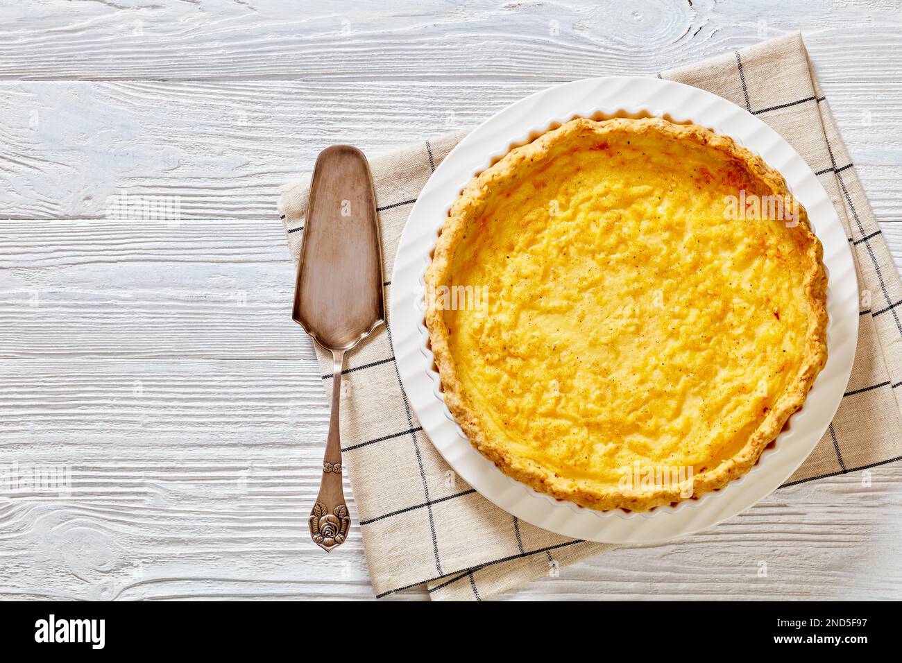 Classic chess pie pairs a traditional butter pie crust with a sweet ...