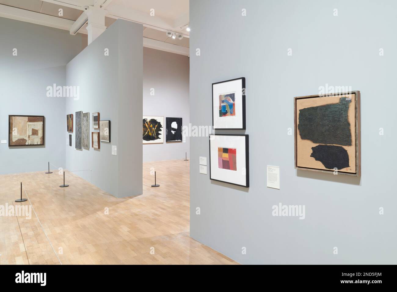 Installation views of Action, Gesture, Paint: Women Artists and Global ...