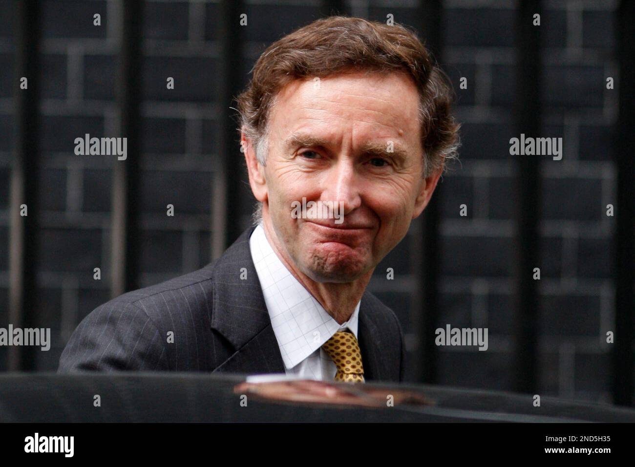 The new British Trade and Investment Minister, Stephen Green leaves 10 ...