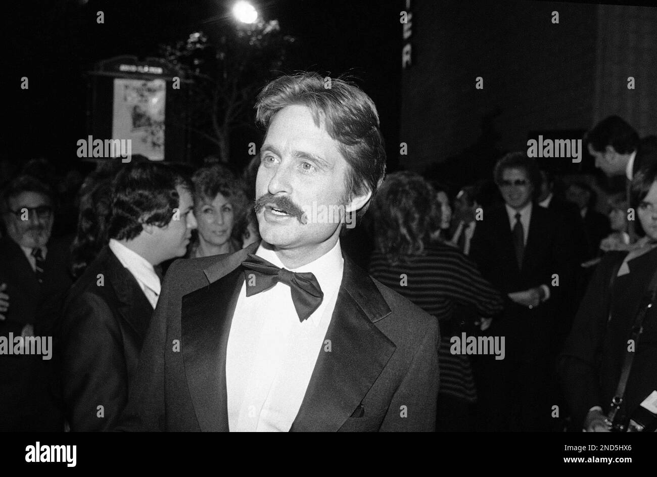 Actor-producer Michael Douglas attend the premiere of "Kramer Vs ...