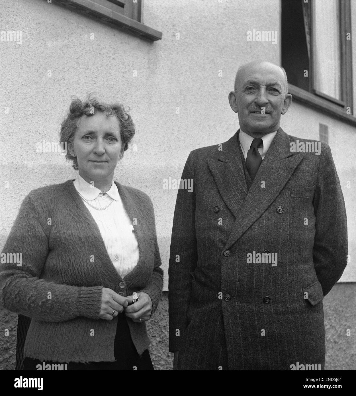 Colonel General Hans-Jurgen Von Arnim and Wife at the little spa near ...
