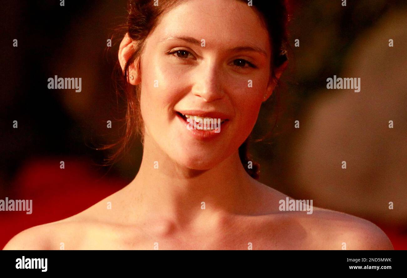 British actress Gemma Arterton arrives for the UK premiere of the movie ...