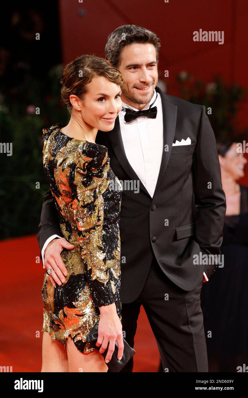 Actors Noomi Rapace and Ola Rapace arrive for the screening of the film ...