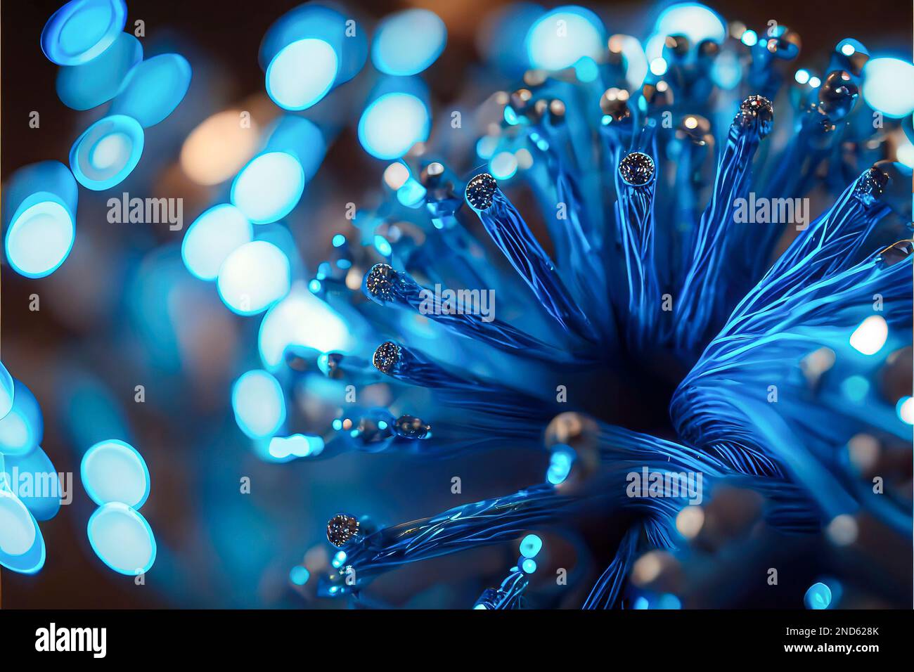 Fiber optic neural network hi-res stock photography and images - Alamy