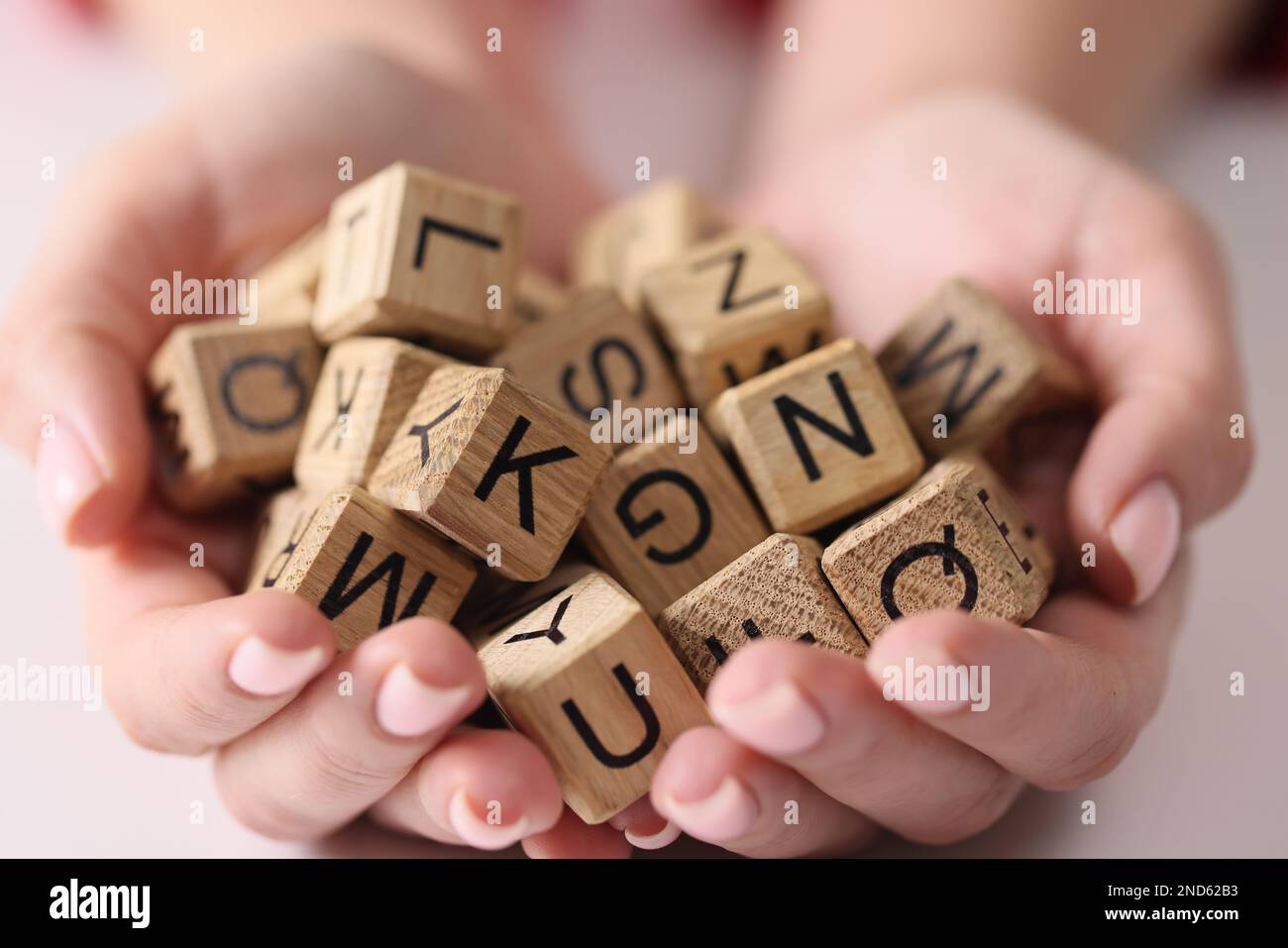 Scrabble letters full set hi-res stock photography and images - Alamy