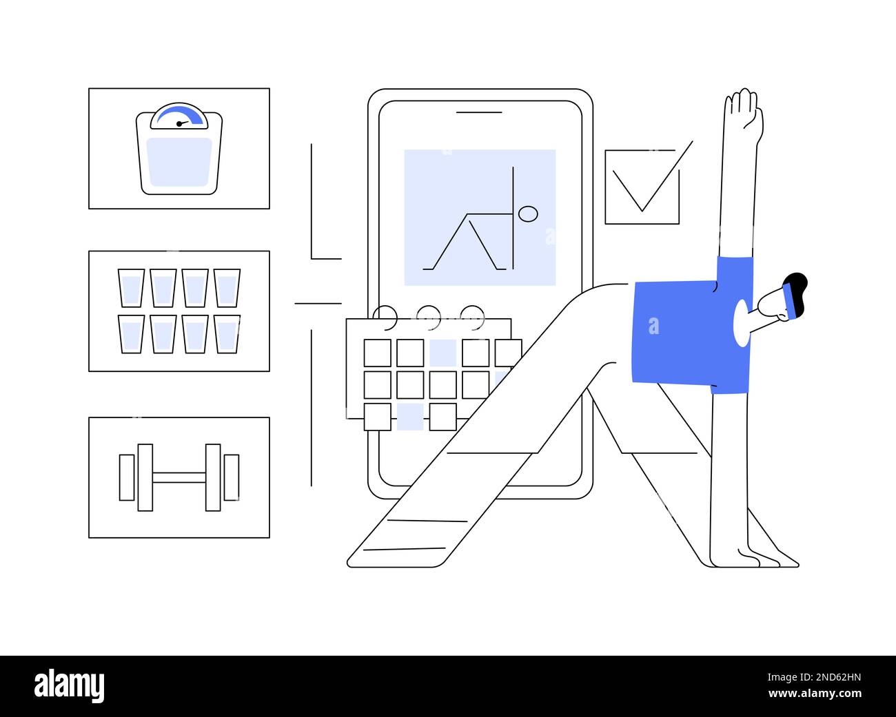 Smart training abstract concept vector illustration Stock Vector Image ...