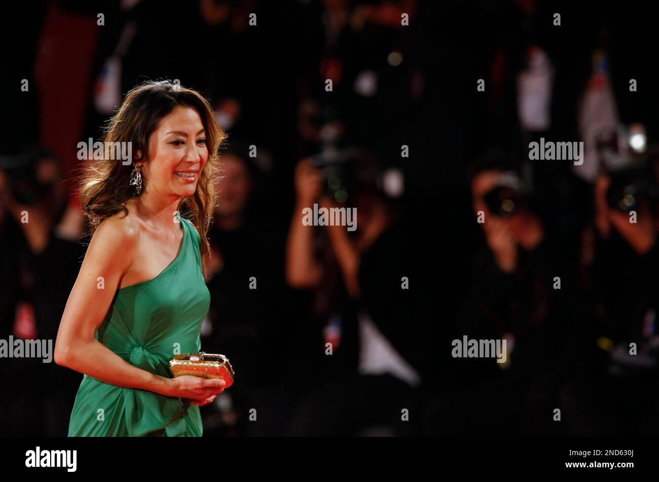Actress Michelle Yeoh arrives for the screening of the film (Jianyu ...