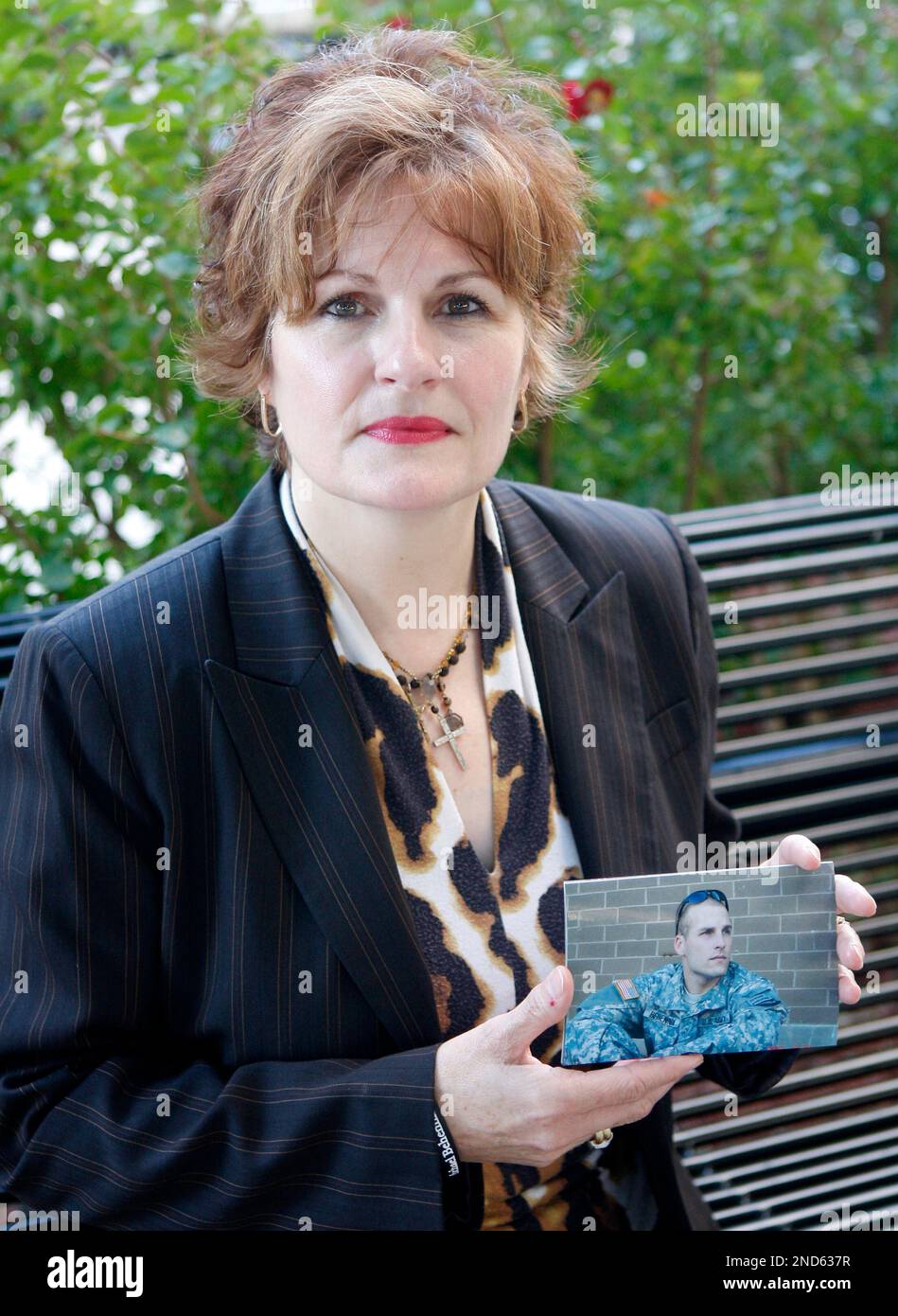 In this Thursday, Sept. 2, 2010 photo,Vicki Behenna poses for a photo ...