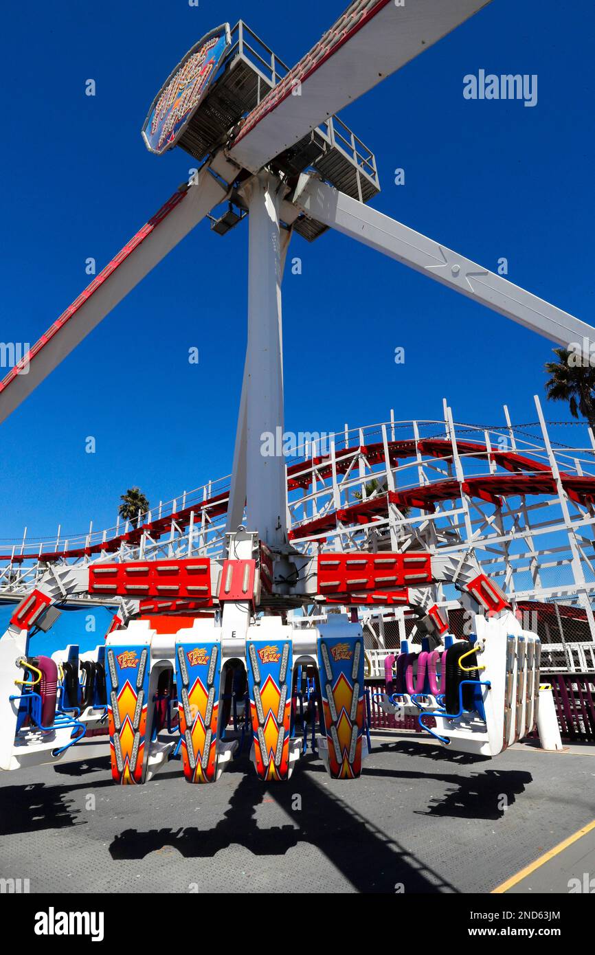 The Santa Cruz Beach and Boardwalk has closed down the amusement ride ...
