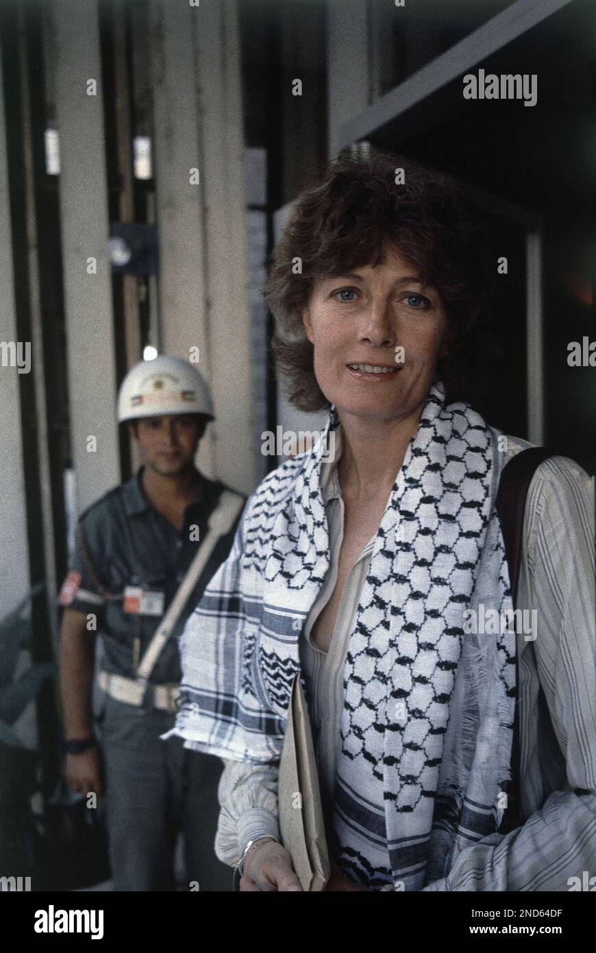 Actress Vanessa Redgrave Appears At International Conference Of Solidarity With The Lebanese And