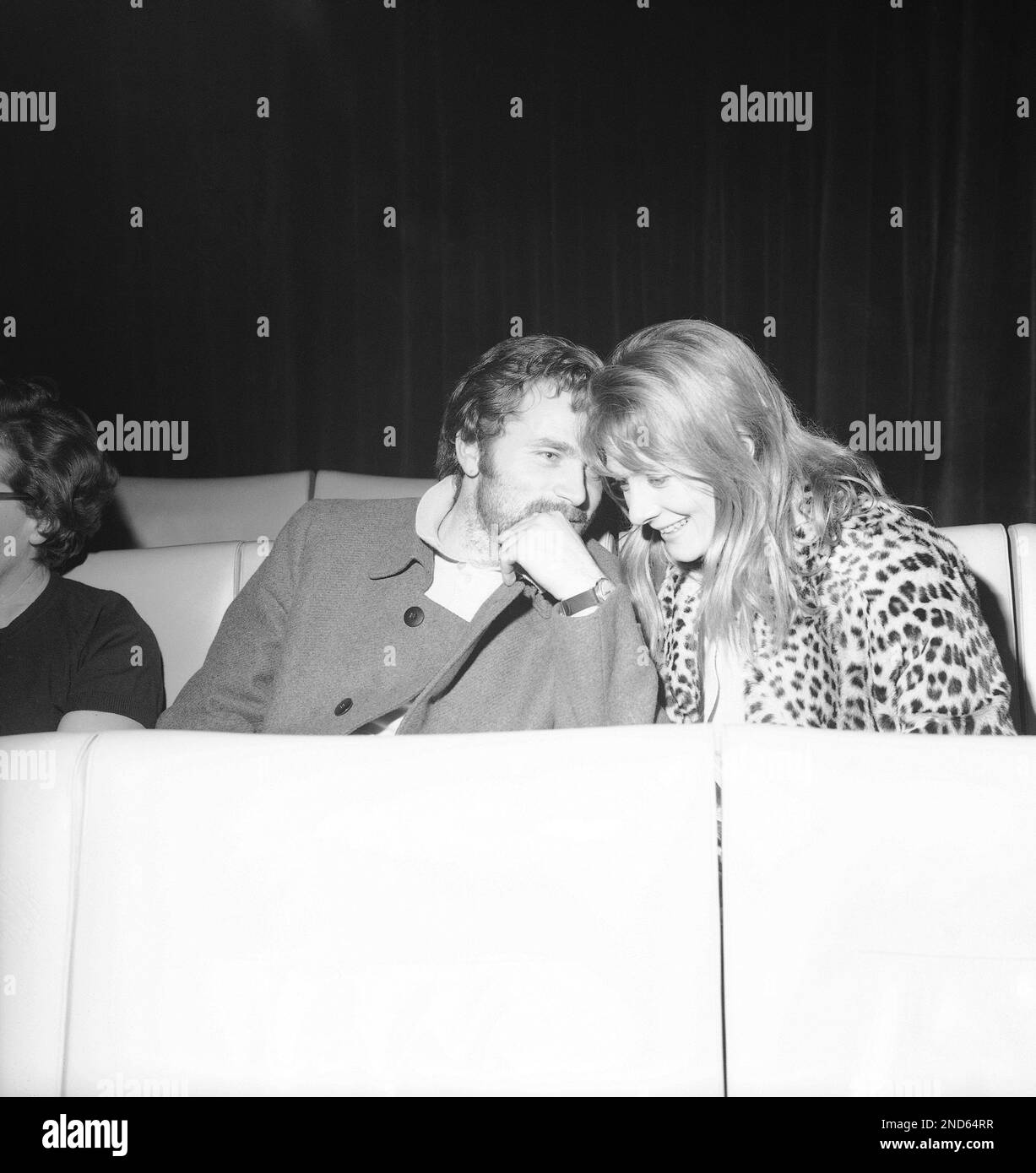 British actress Vanessa Redgrave and Italian actor Franco Nero attend a ...