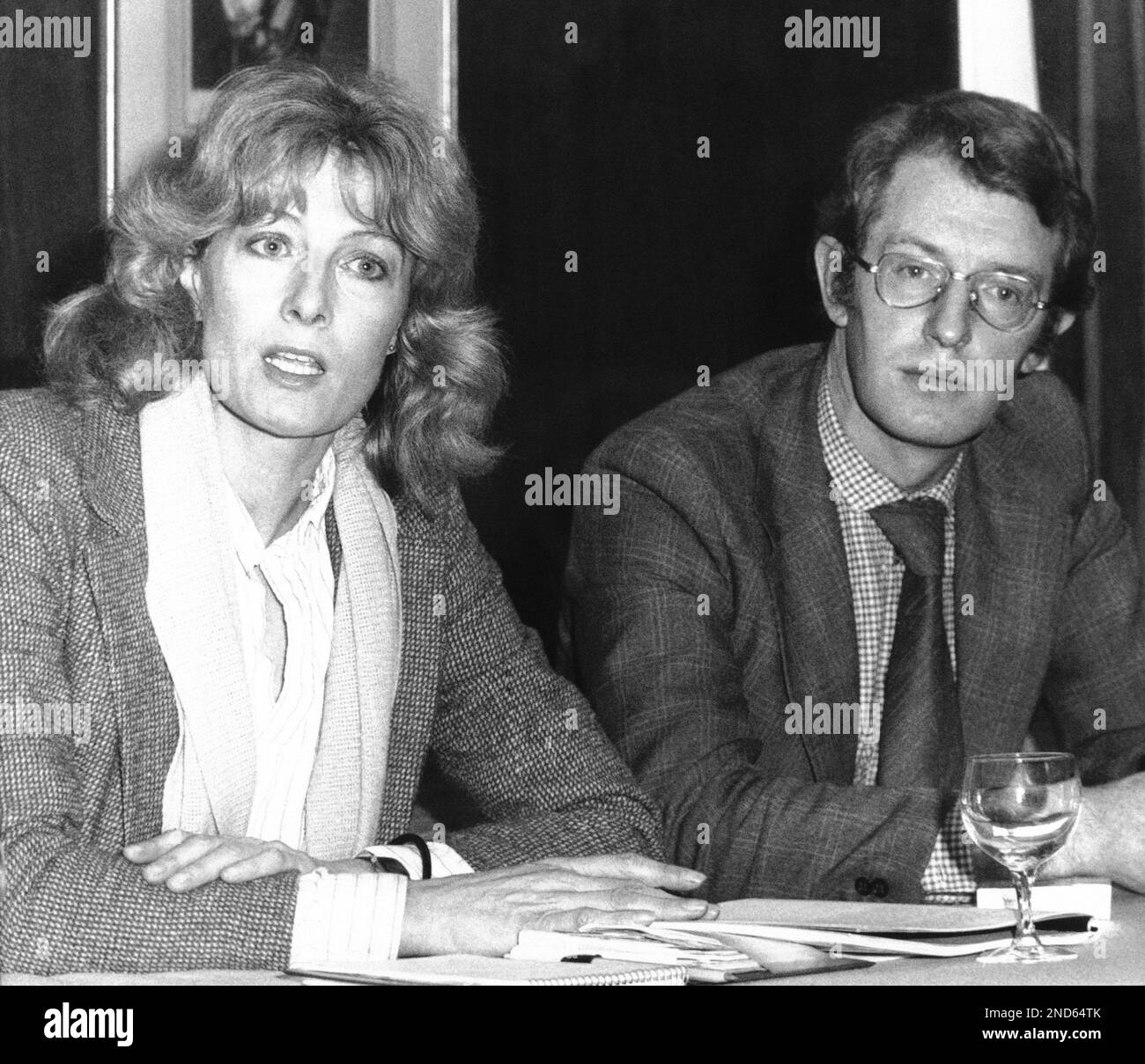 Actress Vanessa Redgrave and her brother, actor Corin Redgrave, speak ...