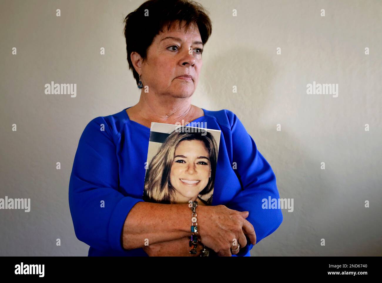 Liz Sullivan at her home in Livermore, Calif., the mother of Kate ...