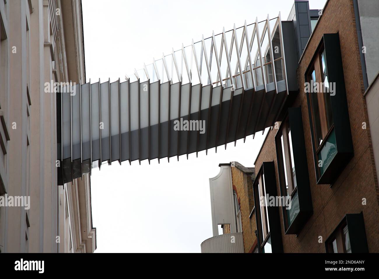 Bridge between two buildings in the district Covent Garden Stock Photo ...