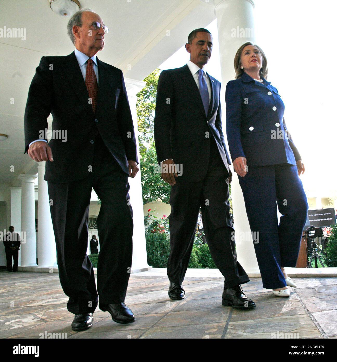 President Barack Obama, Secretary of State Hillary Rodham Clinton and U ...