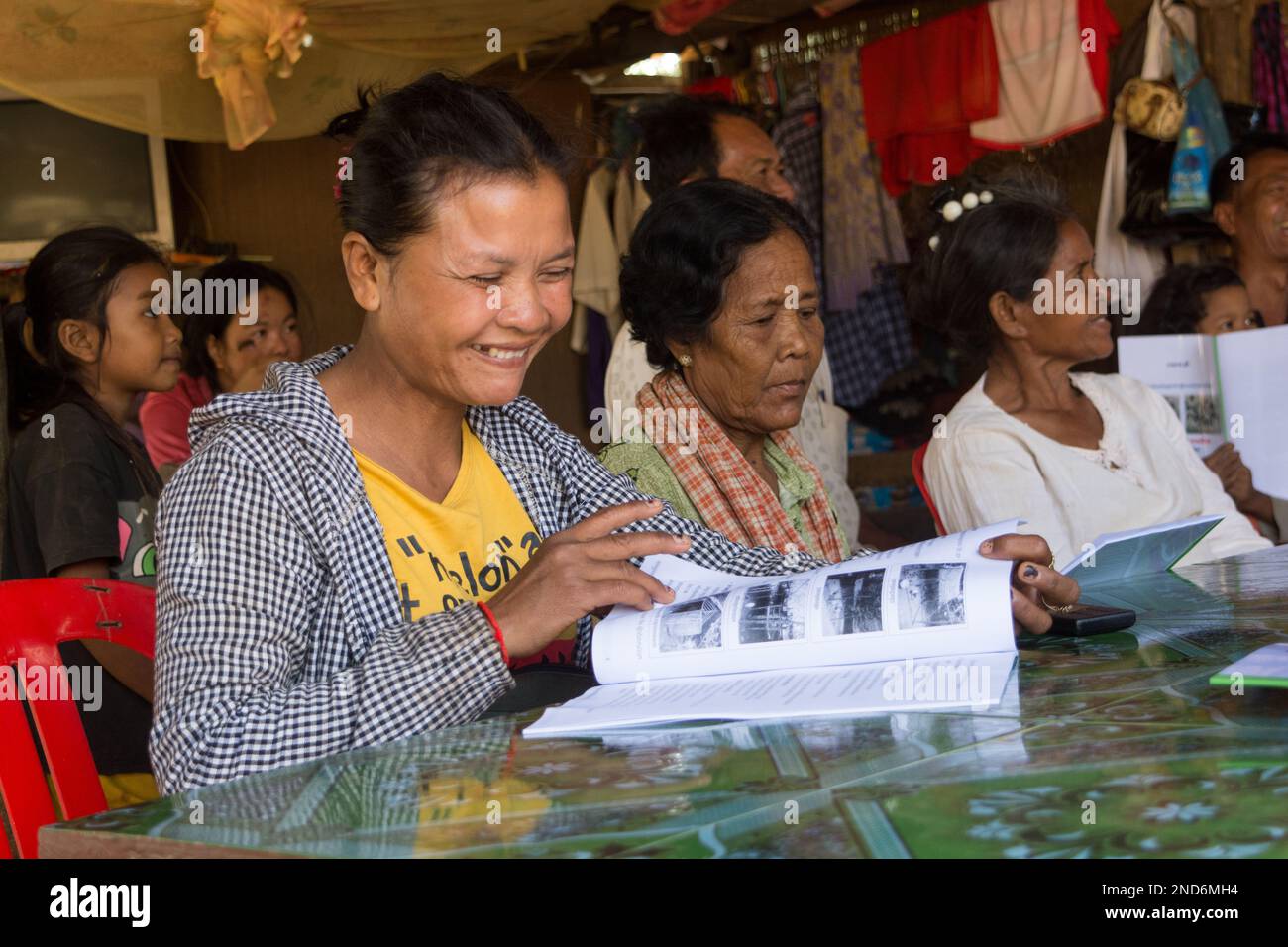 Saom Sok Kong (សោម សុខគង់), female, 45 (Family couple, laterine) Husband, Gnaet Mean (ង៉ែត មាន ...