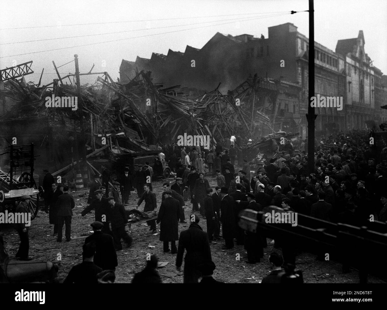 One of the worst of London’s V2-bomb incidents took place, when the ...
