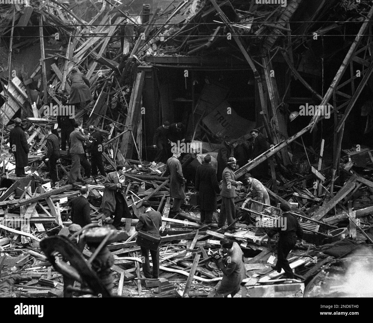 One of the worst of London’s V2-bomb incidents occurred when the ...