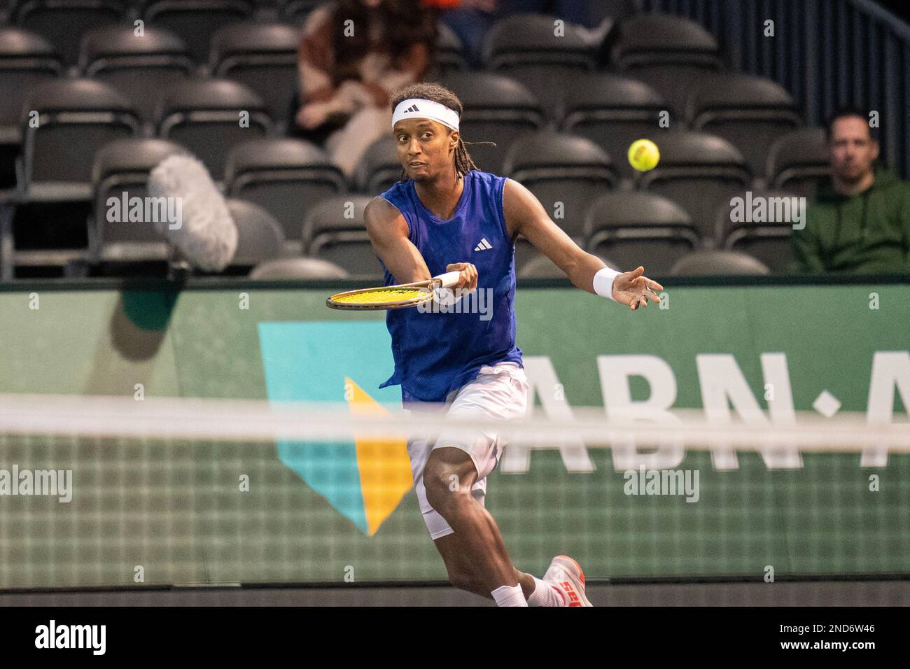 ROTTERDAM, THE NETHERLANDS - FEBRUARY 14 : Mikael Ymer of Sweden in ...