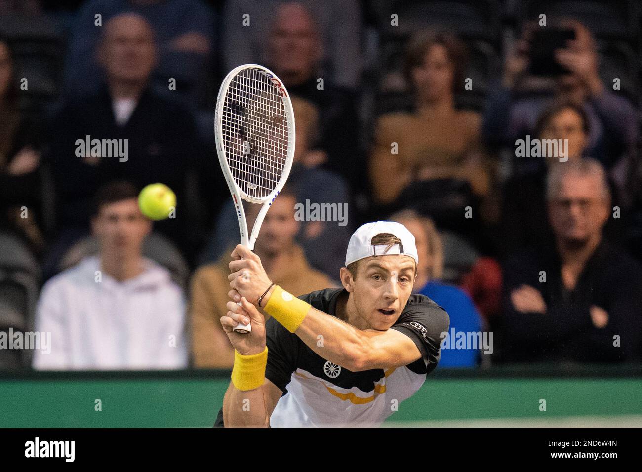 ROTTERDAM, THE NETHERLANDS - FEBRUARY 14 : Tallon Griekspoor of The ...
