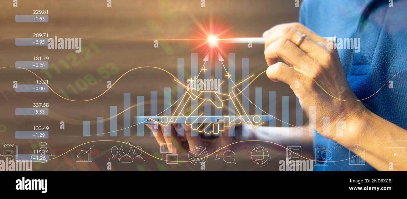 The concept of financial market recovery and investment Stock Photo - Alamy