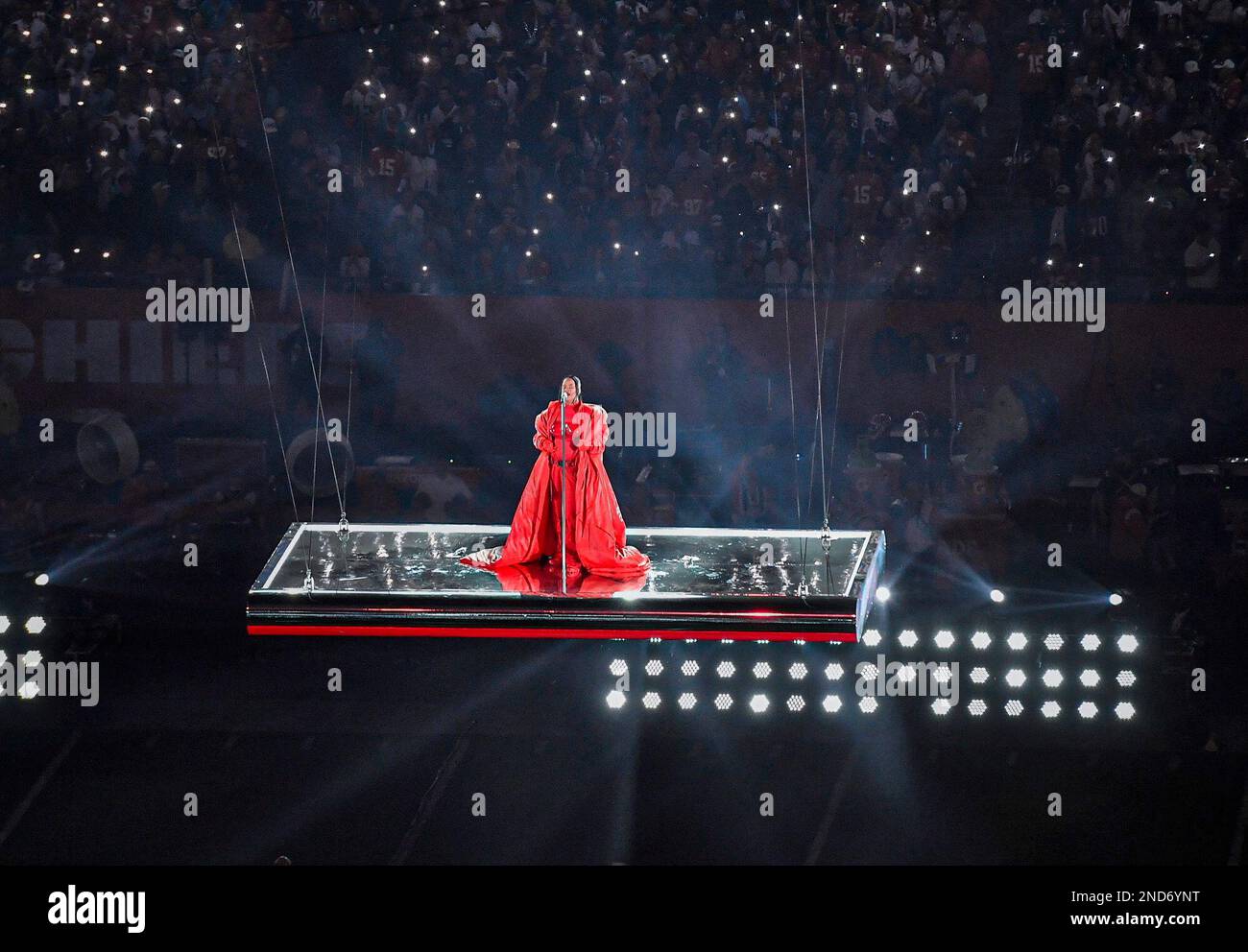 Super bowl lvii rihanna hi-res stock photography and images - Alamy