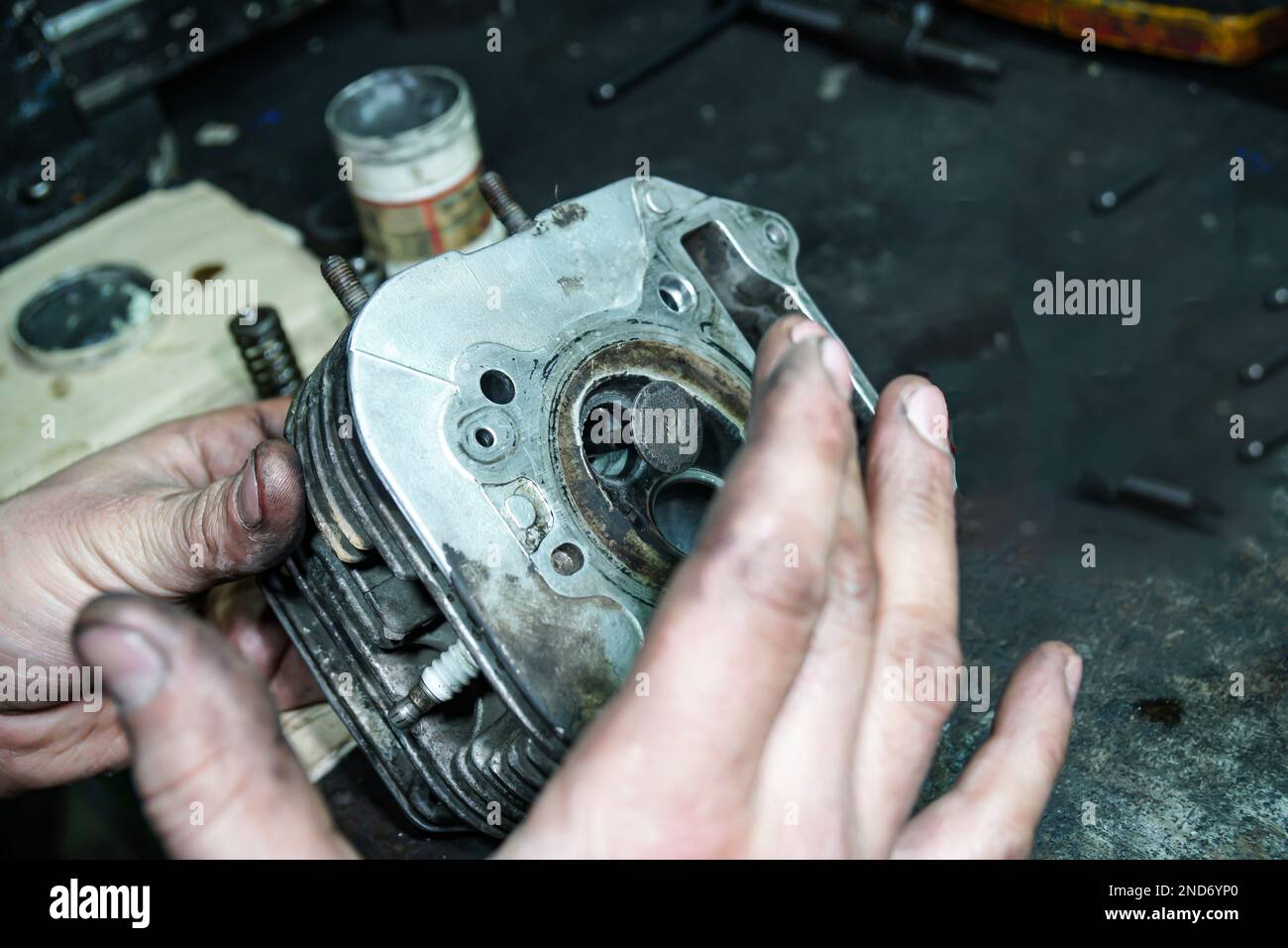 Car reconditioning hi-res stock photography and images - Alamy
