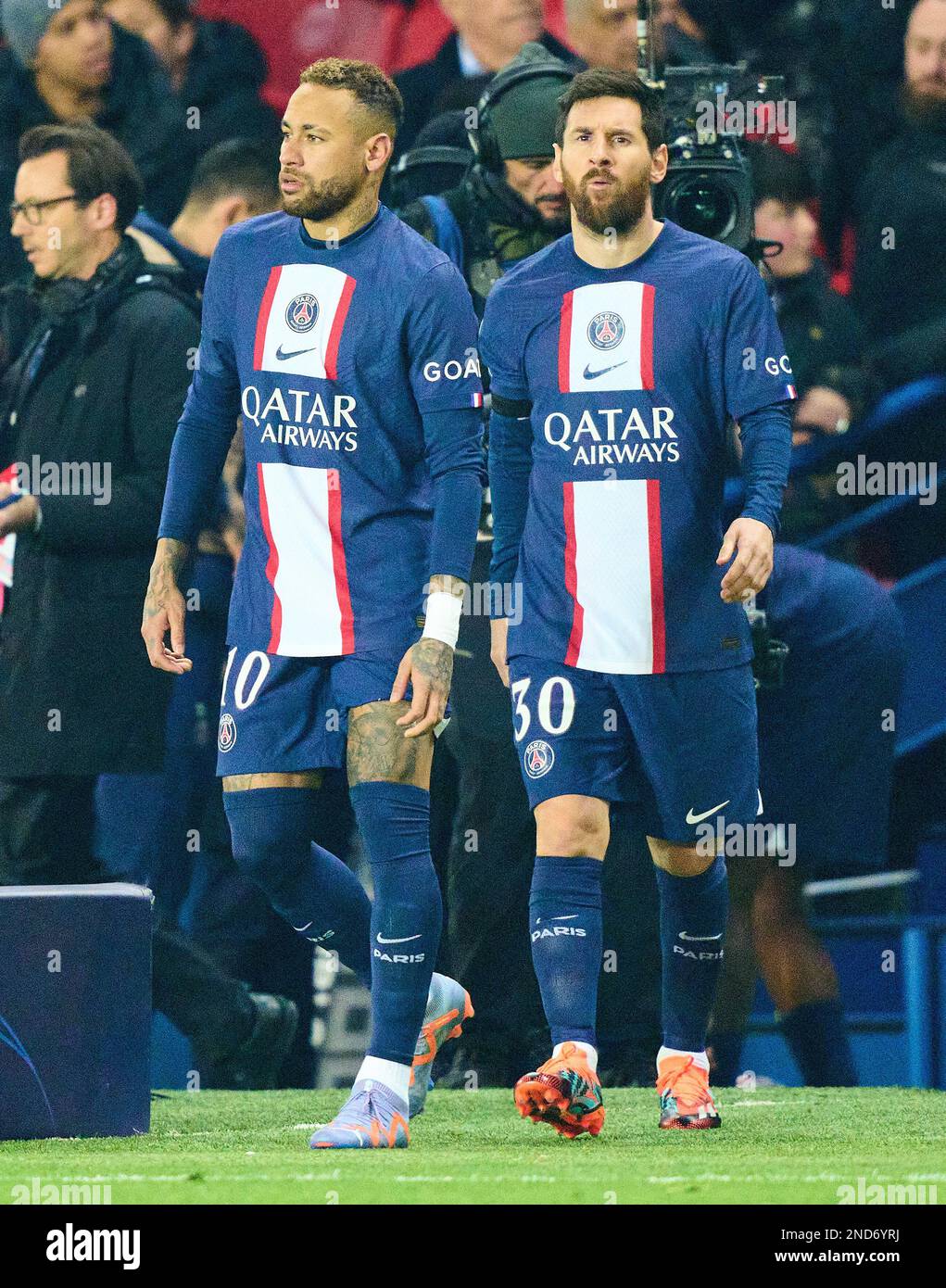 NEYMAR Jr., PSG 10 Lionel Messi, PSG 30 in the eighth finals match ...