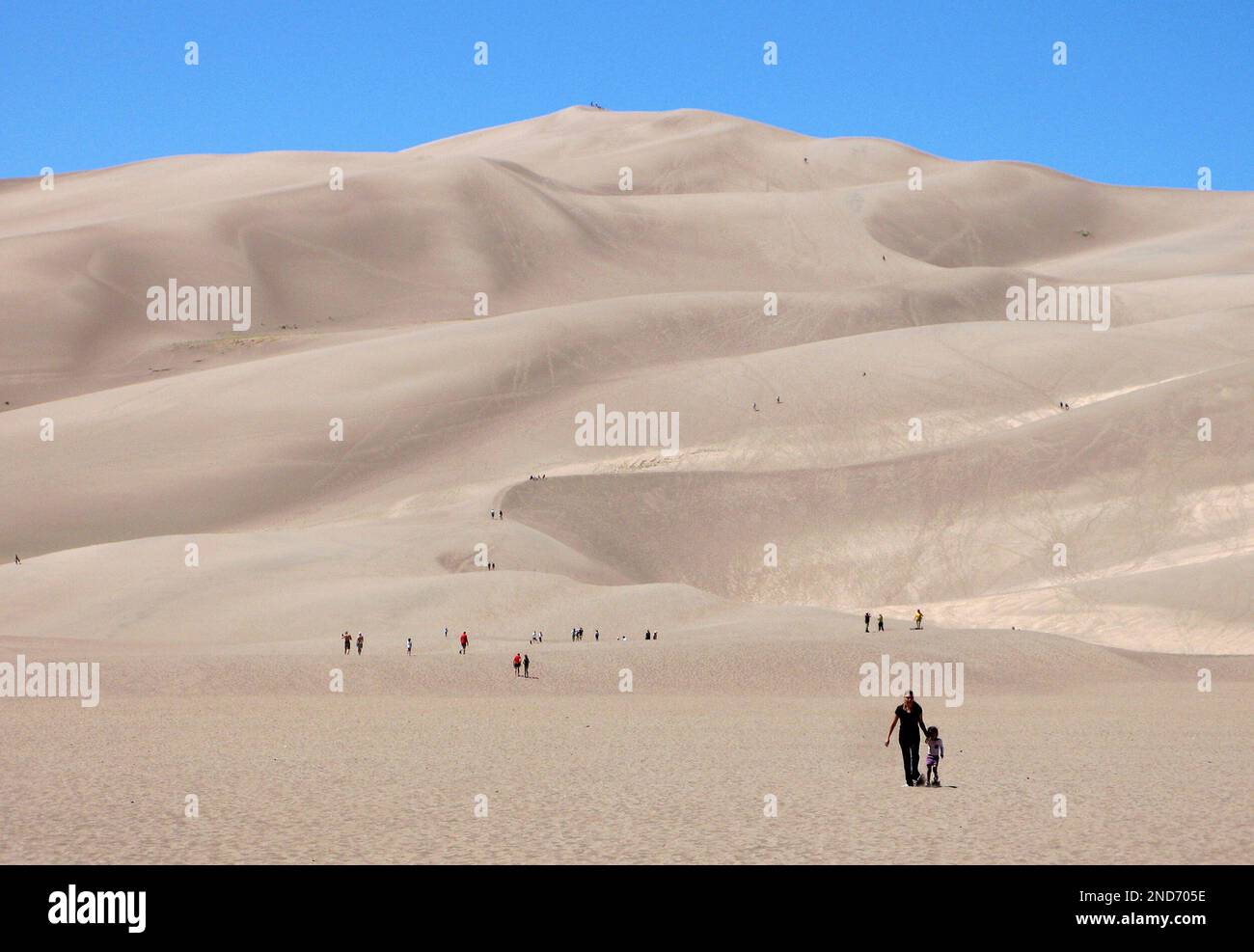 This Saturday, Aug. 14, 2010 photo shows visitors as they walk near the ...