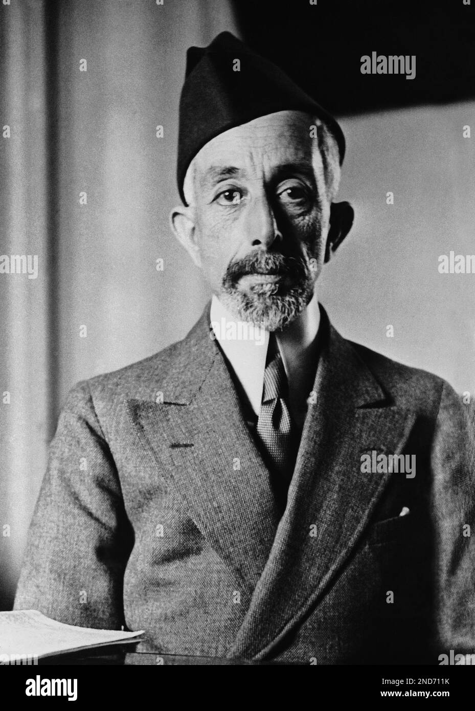 King Ali I of Hedjaz, brother of late King Feisal of Iraq, is shown in ...