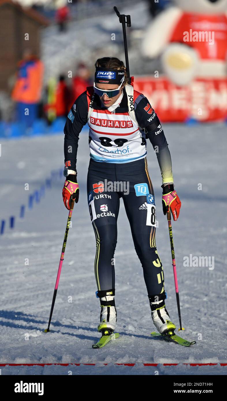 Oberhof, Germany. 15th Feb, 2023. Biathlon: World Championship ...