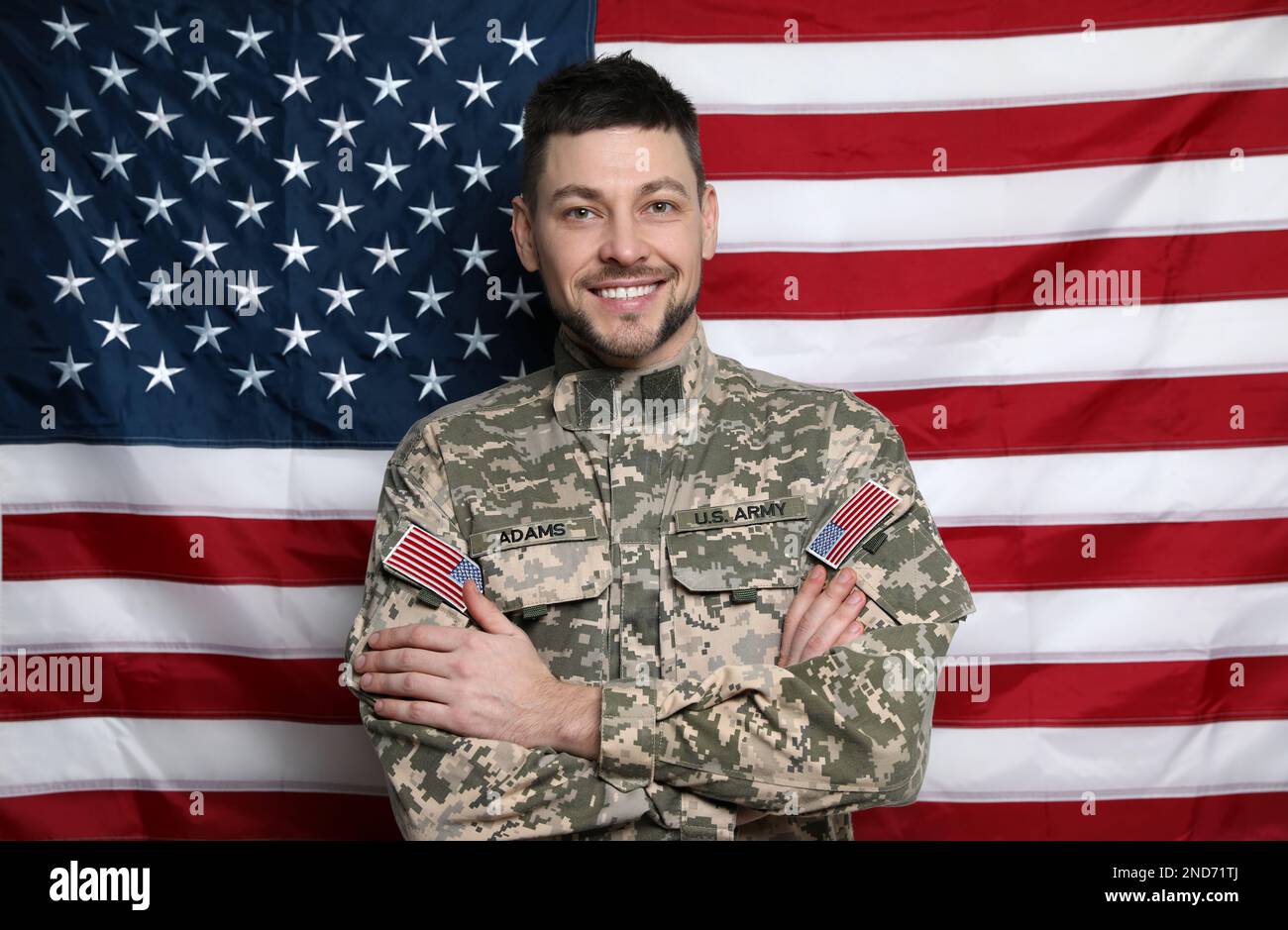 American soldiering hi-res stock photography and images - Alamy