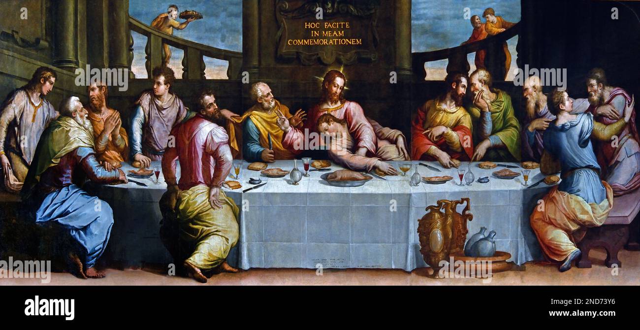 Last Supper 1546-1547 Giorgio Vasari (Arezzo 1511 - Florence 1574) 262 ...