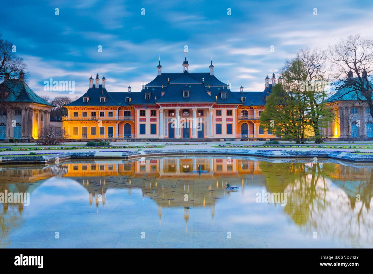 Castle Pillnitz in Dresden, Germany Stock Photo - Alamy