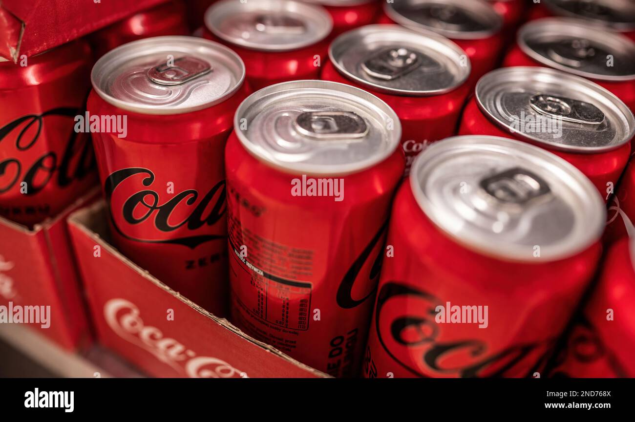 Coca Cola bottles Stock Photo - Alamy