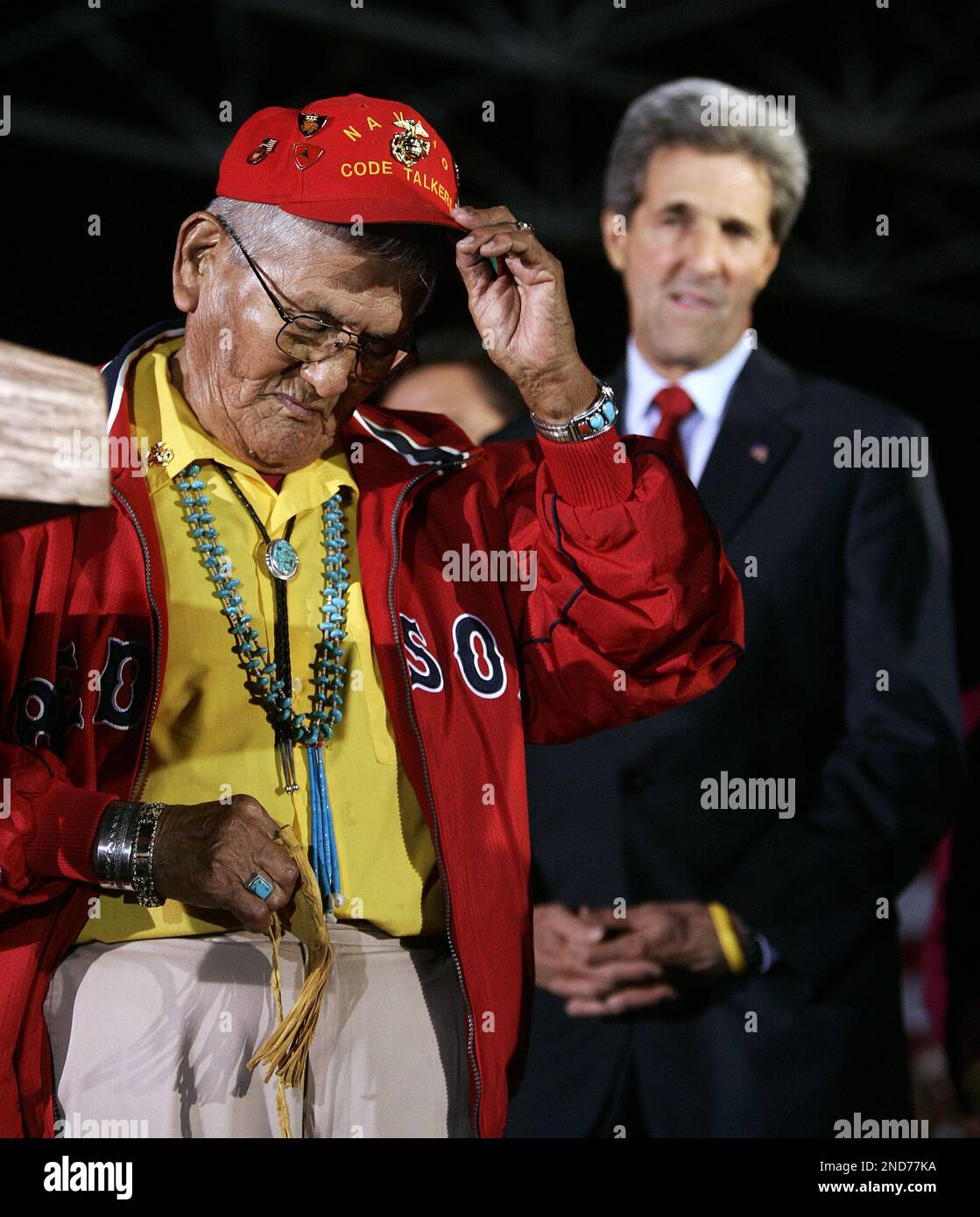 FILE - In this Oct. 26, 2004 photo, Democratic presidential candidate ...