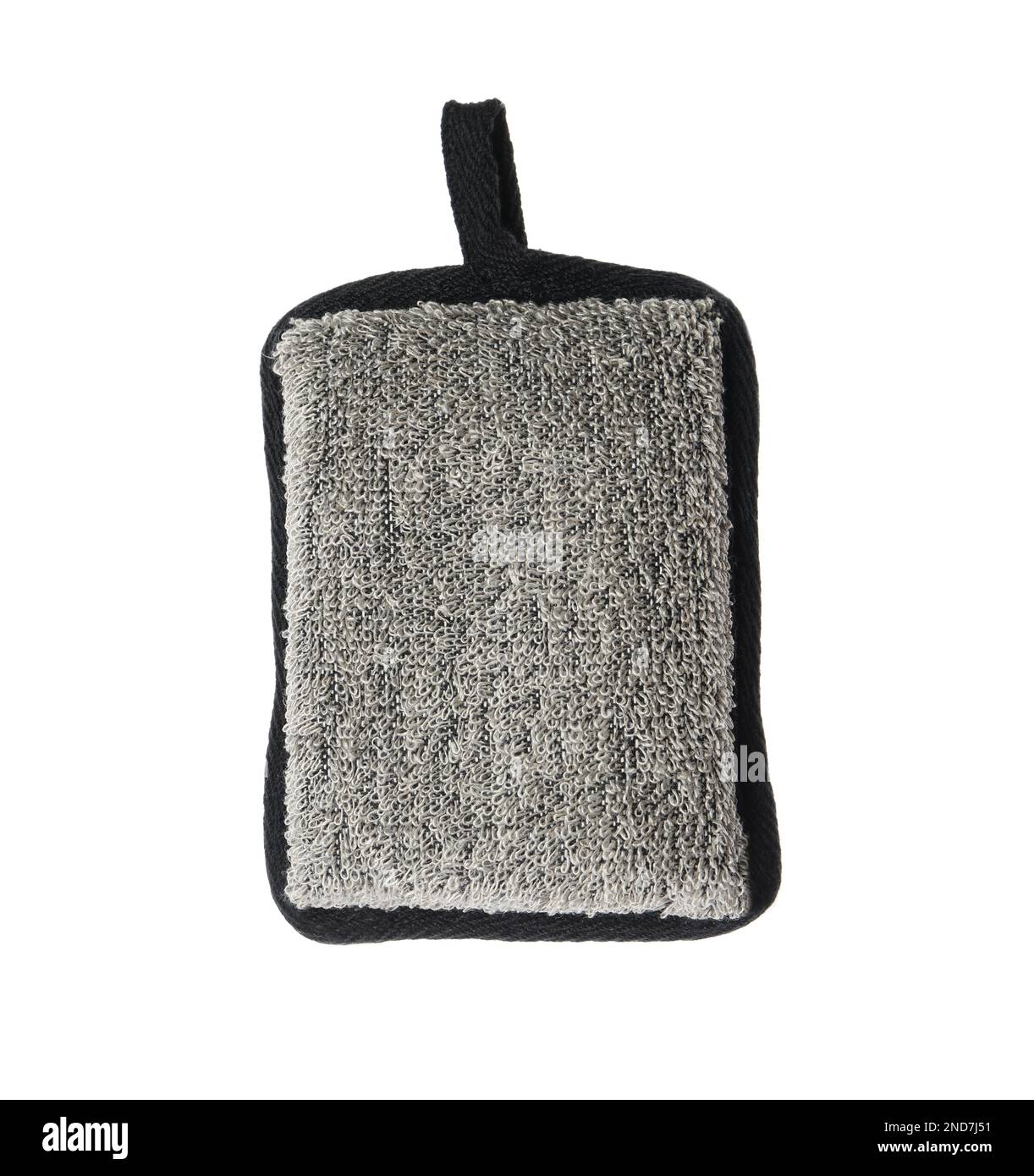 Grey wisp of bast isolated on white Stock Photo - Alamy