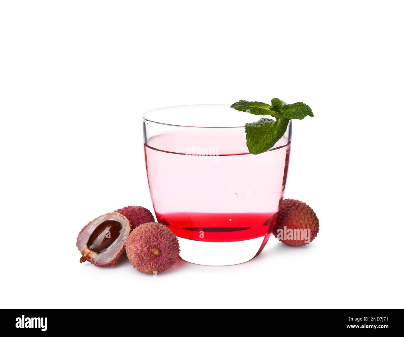 Lychee cocktail fresh fruits hi-res stock photography and images - Alamy